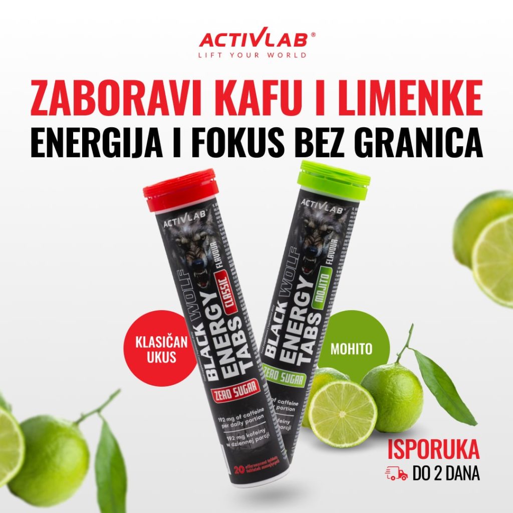 Activlab Black Wolf Energy 20 Tableta [Poručite Online]