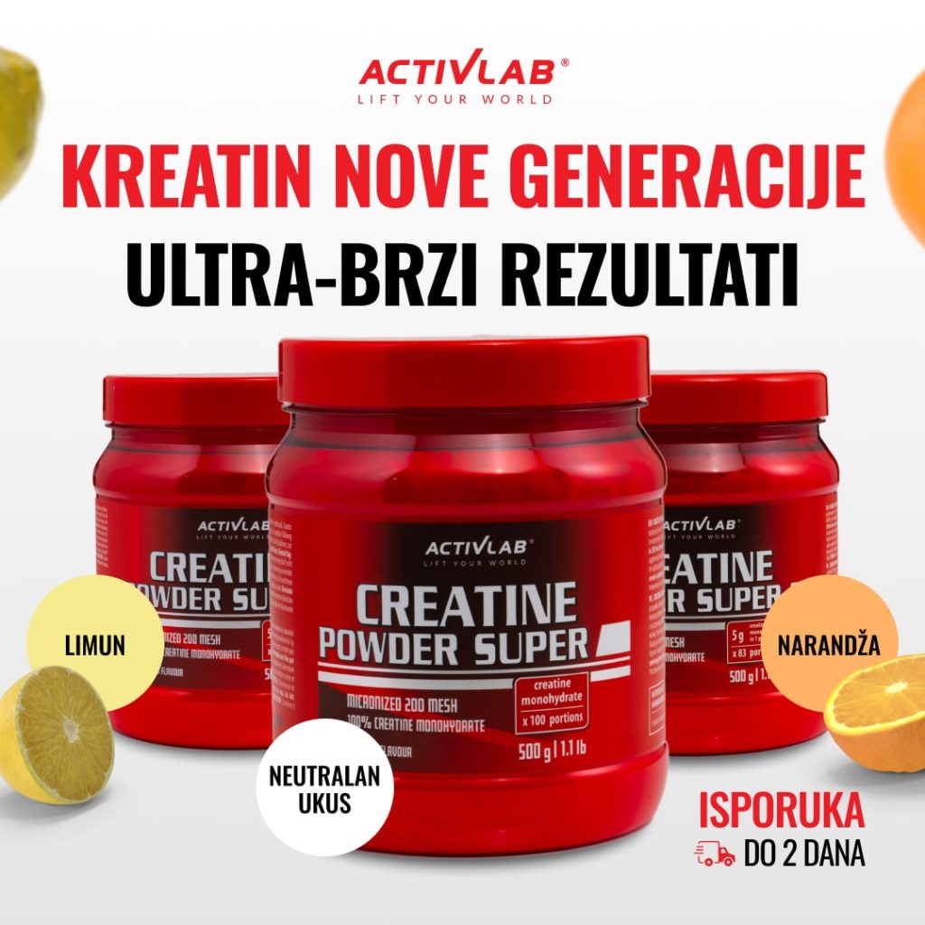 Creatine Monohydrate sa Ukusom 500g [Poručite Online]